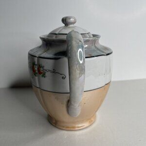 Mepoco | Kitchen | Vintage Mepoco Ware Japan Lusterware Teapot Floral ...